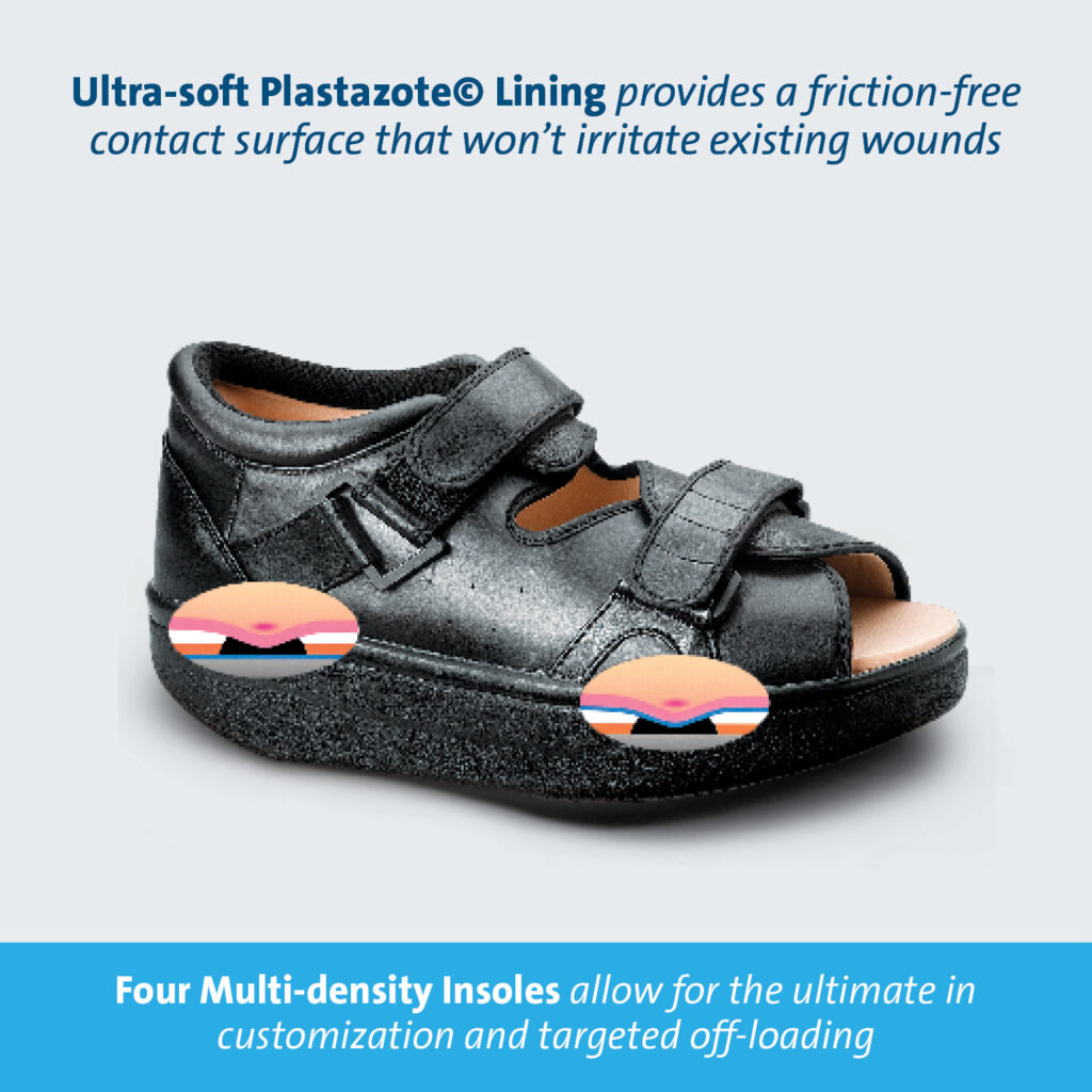 Open Toe Wound Care Shoe System™ - DARCO International