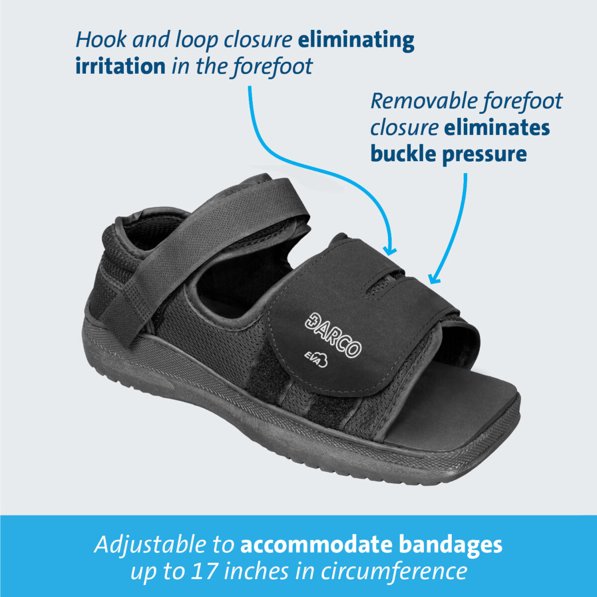 MedSurg™ Post-Op Shoe with EVA Outsole - DARCO International